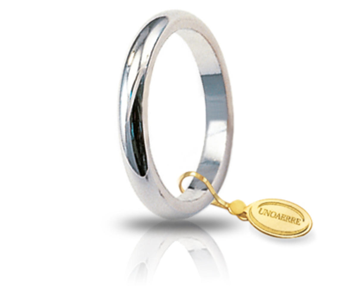 Fede Francesina unoaerre in Oro Bianco 18 kt. Gr. 4 - Vendita Online ...